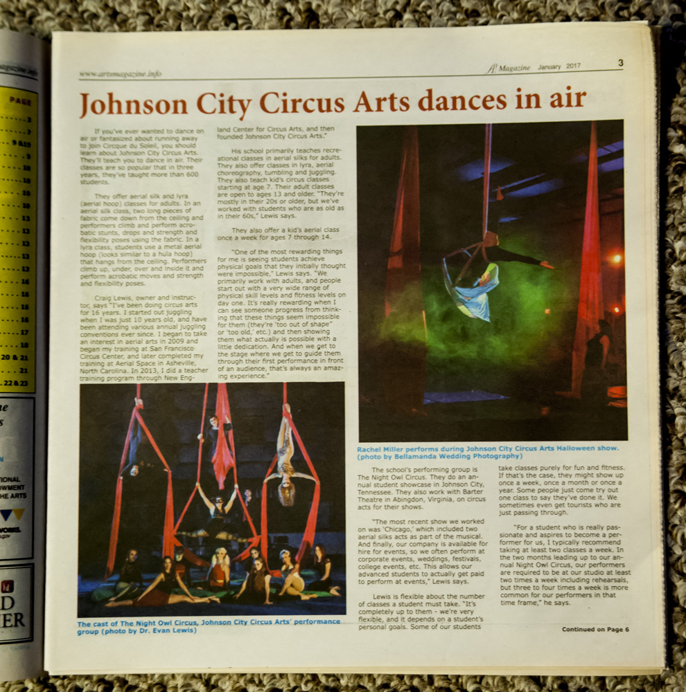 About Night Owl Circus Arts LLC